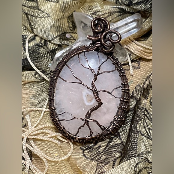 Jewelry | Solar Eye Quartz Pendant | Poshmark